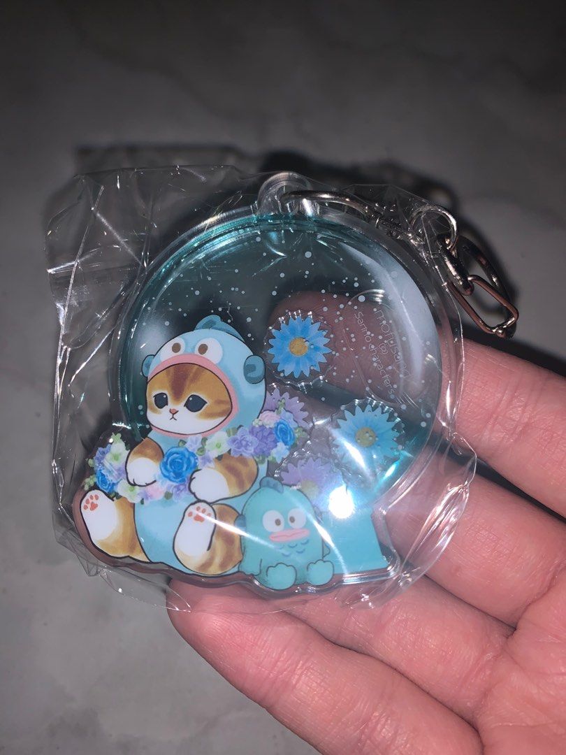 Mofusand x Sanrio Characters (Hangyodon) Shakeable Resin Floral ...