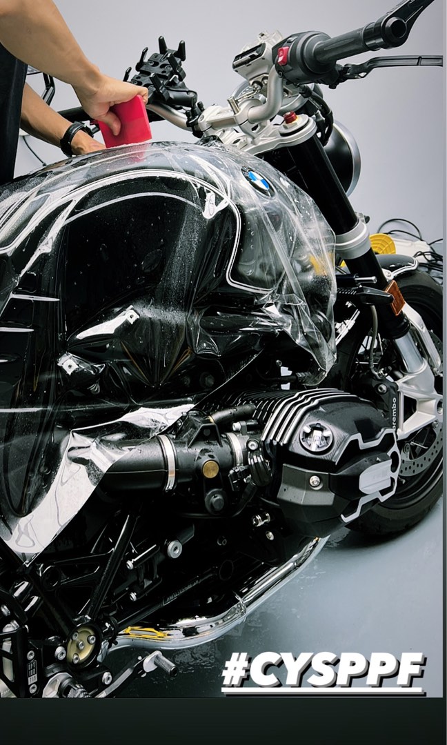 Motor PPF Paint Protection Film CYS, Motorcycles, Motorcycle ...