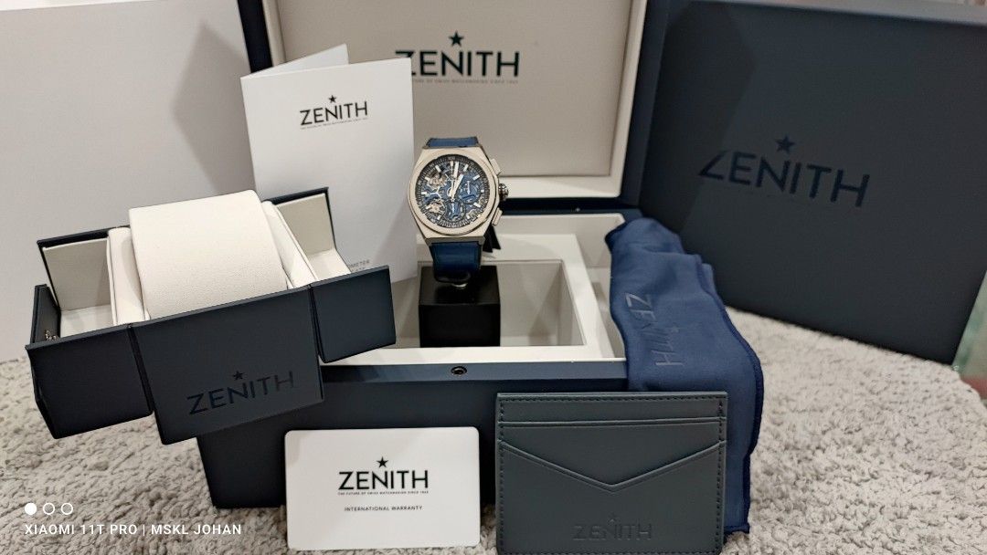 MSKL JOHAN ZENITH El Primero Defy 21 Titanium New 2023, Luxury, Watches ...