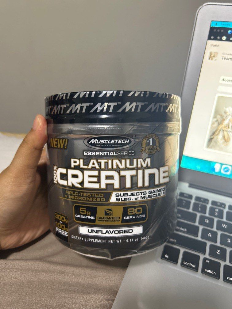 MUSCLE TECH PLATINUM CREATINE, Health & Nutrition, Health Supplements ...