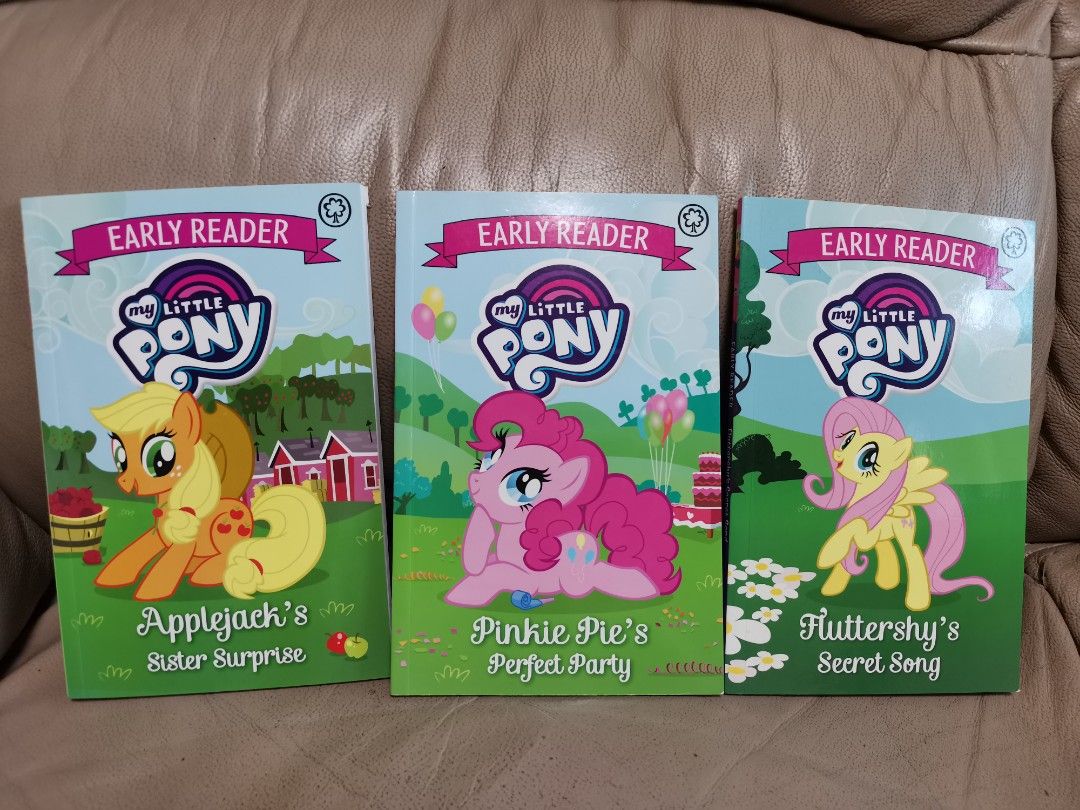 My Little Pony early reader, 興趣及遊戲, 書本 & 文具, 小朋友書 - Carousell
