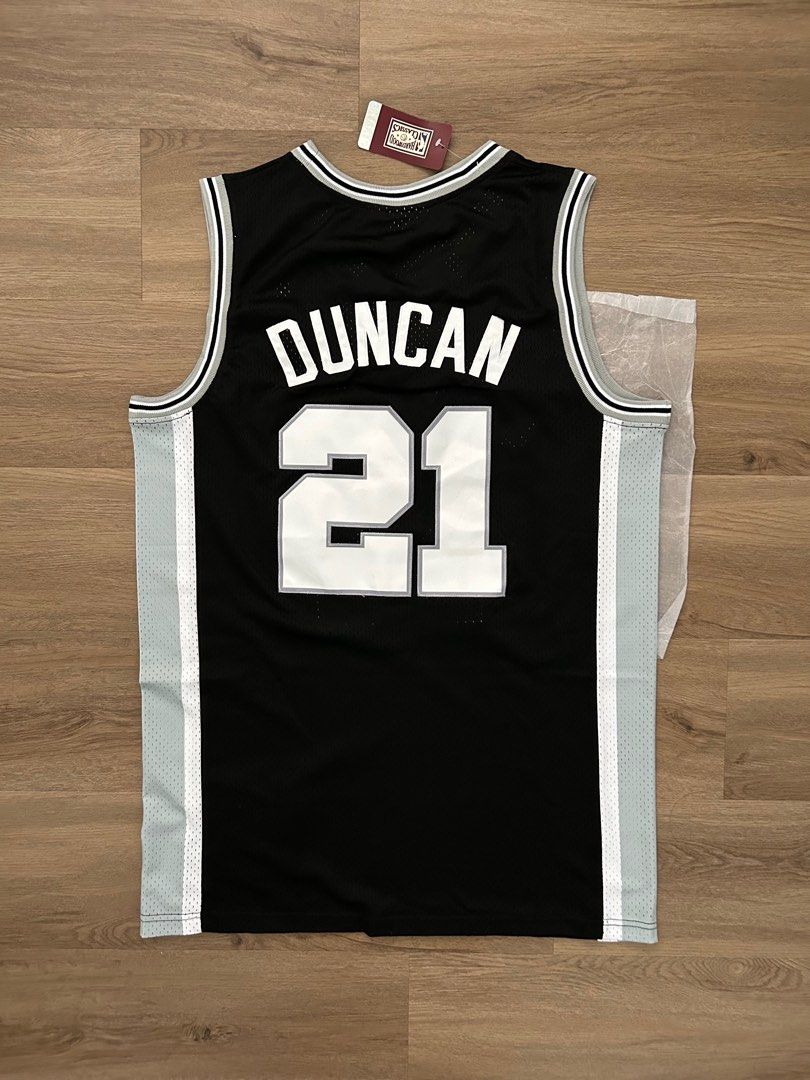 NBA Jersey - Tim Duncan, Men's Fashion, Activewear on Carousell