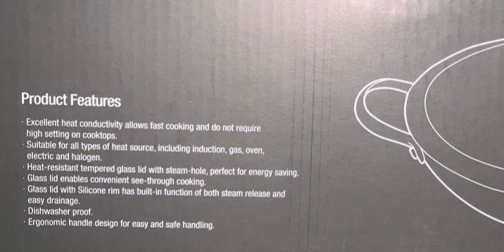 Neoflam - stainless steel wok 30cm, Furniture & Home Living ...