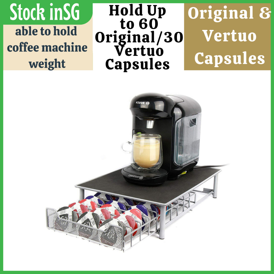 Nespresso Organizer - 60/30 PCS Original/Vertuo Capsule Storage Drawer ...