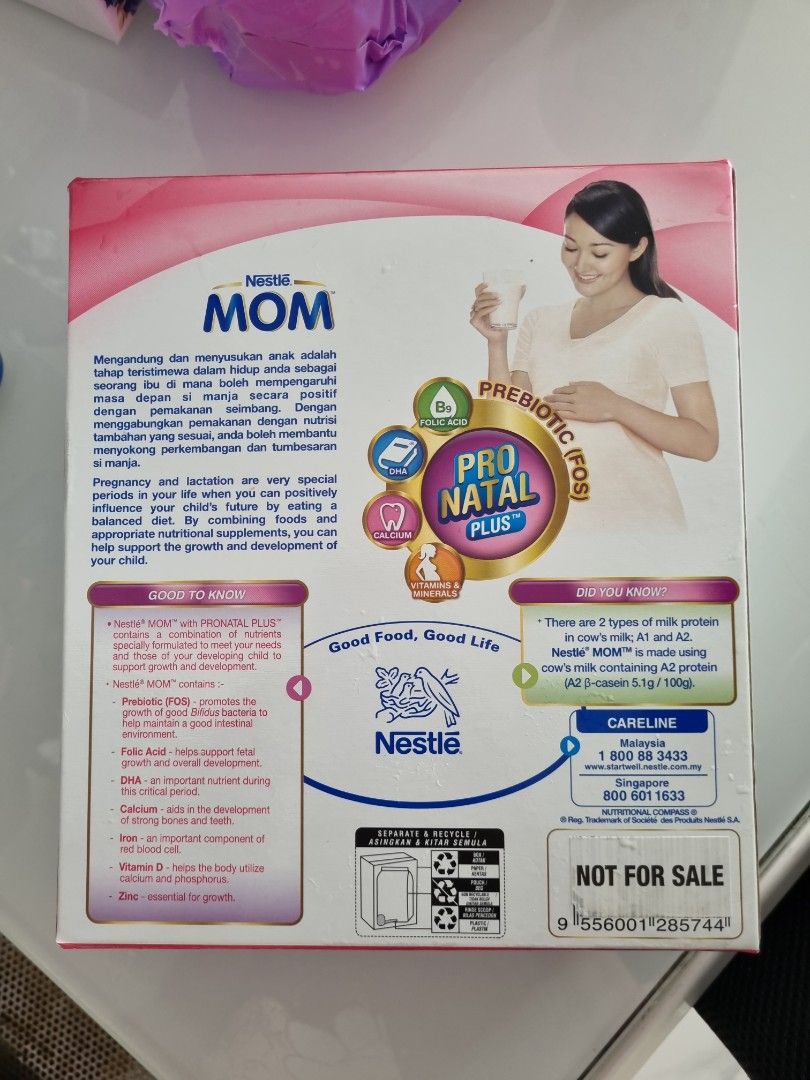 Nestle Mom Milk Powder, Babies & Kids, Nursing & Feeding, Breastfeeding ...