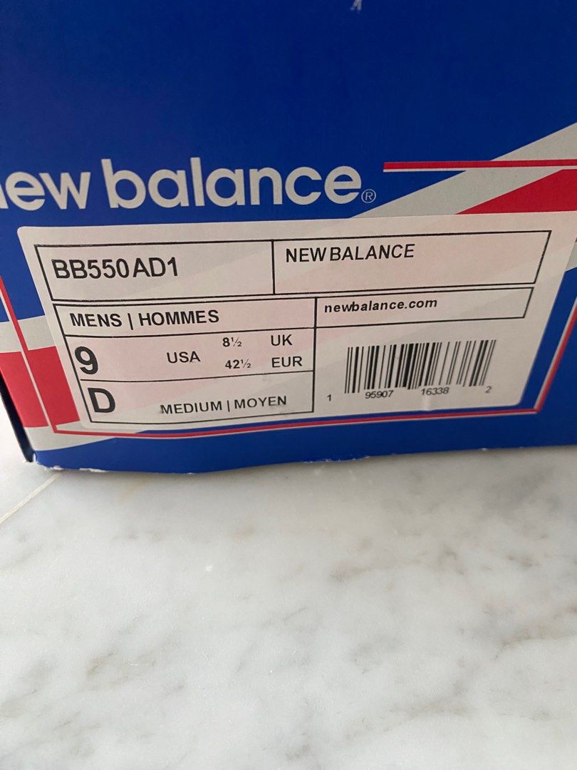 New Balance 550 X ALD 550, Men's Fashion, Footwear, Sneakers on Carousell