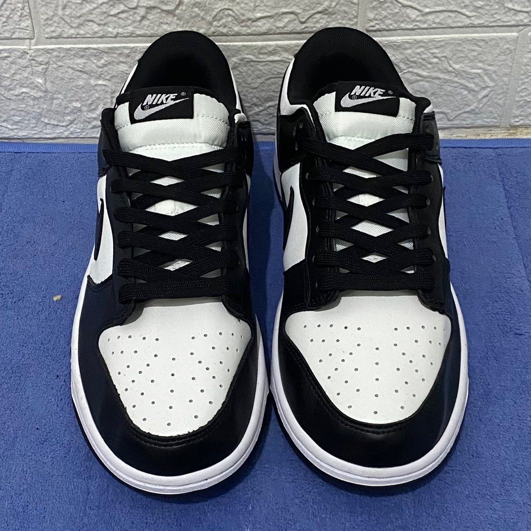 Nike Dunk Low Retro Panda, Fesyen Pria, Sepatu , Sneakers di Carousell