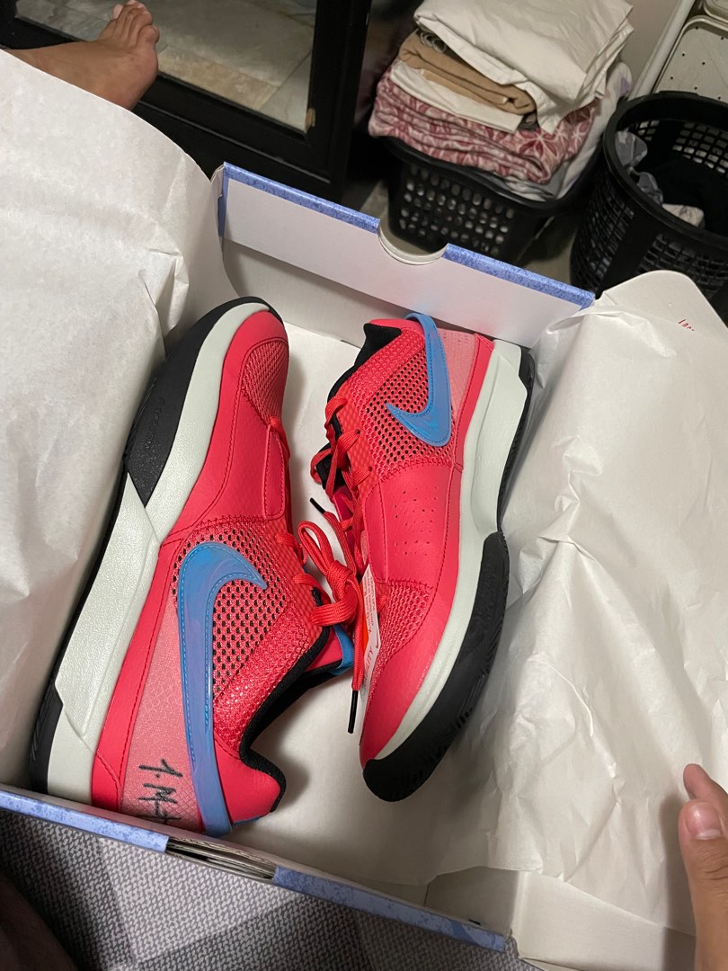 Nike Ja Morant 1 (Fuel), Men's Fashion, Footwear, Sneakers on Carousell