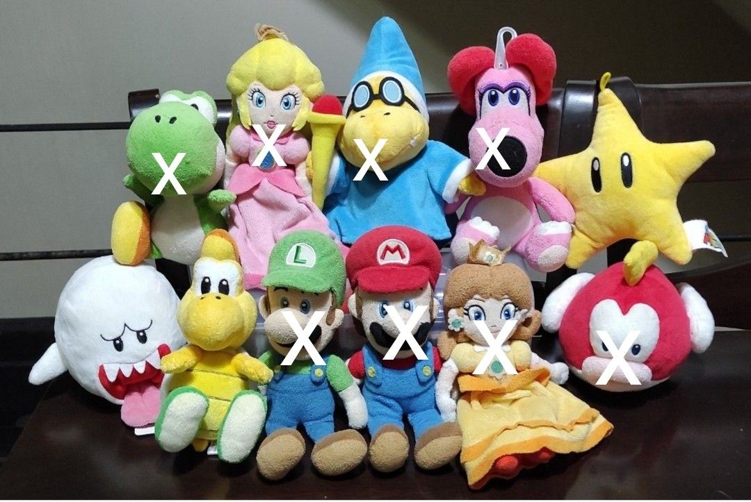 Nintendo San-Ei Super Mario Stuffed Plush Toy for 385 or 485 Each ...