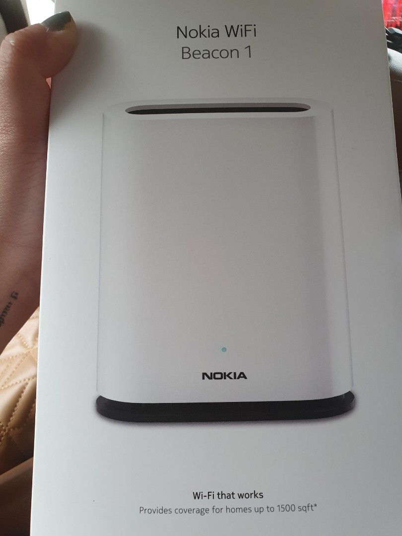 Nokia WiFi Beacon 1 Router, Computers & Tech, Parts & Accessories ...