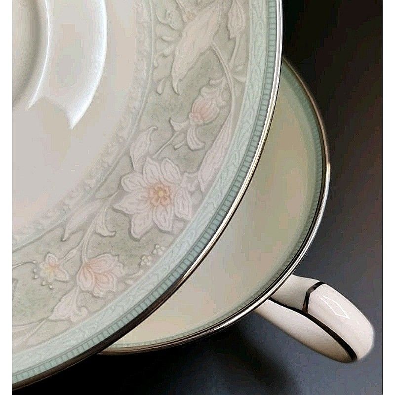 Noritake 2 Sets Made in Japan Fairmont 4408 Bone China Cup & Saucer in Original Box, Furniture ...