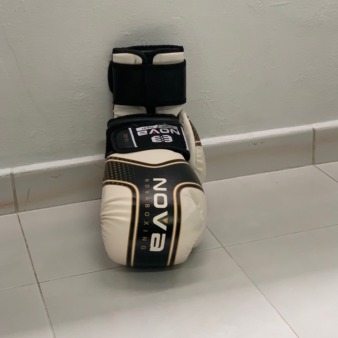Nova Boxing Gloves 12OZ, Health & Nutrition, Health Supplements, Sports ...