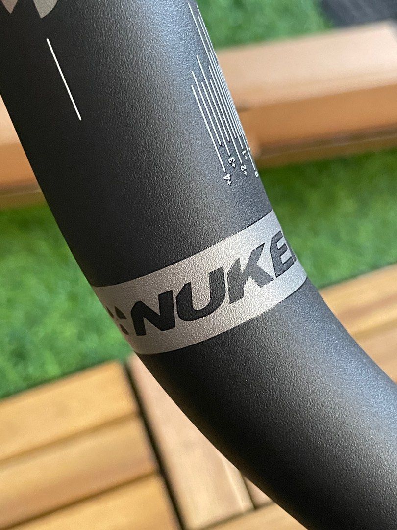 Nukeproof Neutron 35mm bicycle handlebar with 38mm mm rise, Sports ...