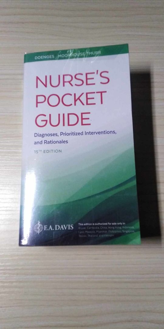 Nurses pocket guide 15th edition, Hobbies & Toys, Books & Magazines ...