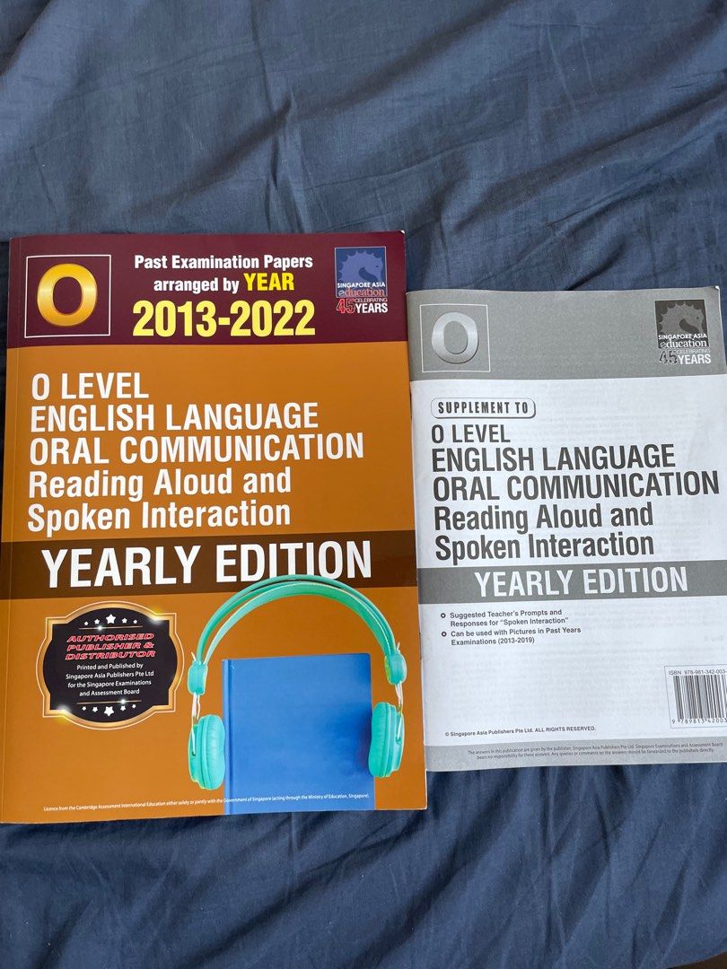 O Level Oral English TYS NEW, Hobbies & Toys, Books & Magazines ...