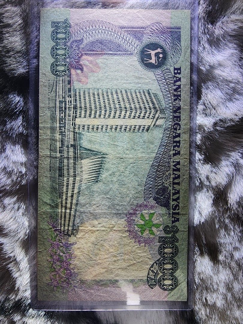 Old Notes MALAYSIA RM1000 7TH, Hobbies & Toys, Memorabilia ...