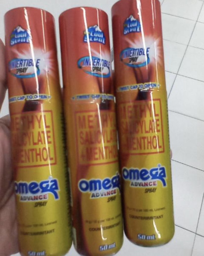 Omega spray on Carousell