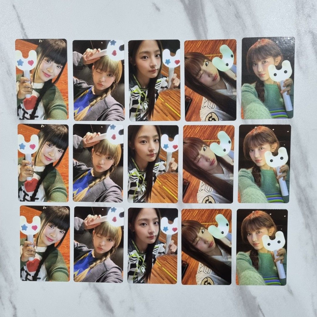 Onhand Newjeans Lightstick Binky Bong Photocards, Hobbies & Toys ...