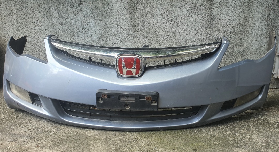 Orig. Honda Civic FD front bumper with Grill and Foglights, Car Parts ...