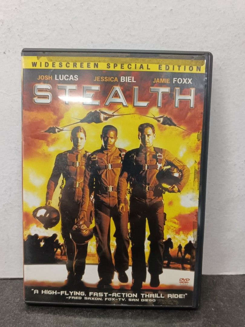 Original DVD: STEALTH - Josh Lucas, Jessica Biel, Jamie Foxx (Region 1 ...
