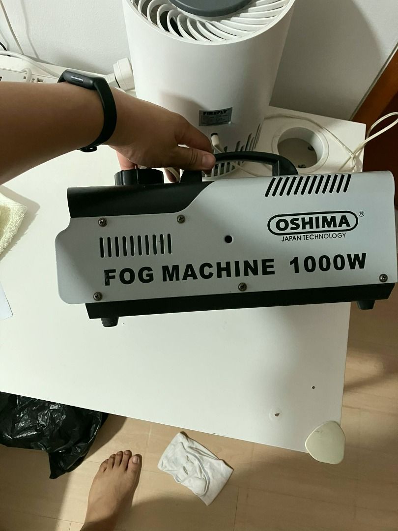 Like New Oshima Japan Technology Fog Machine 1000W on Carousell