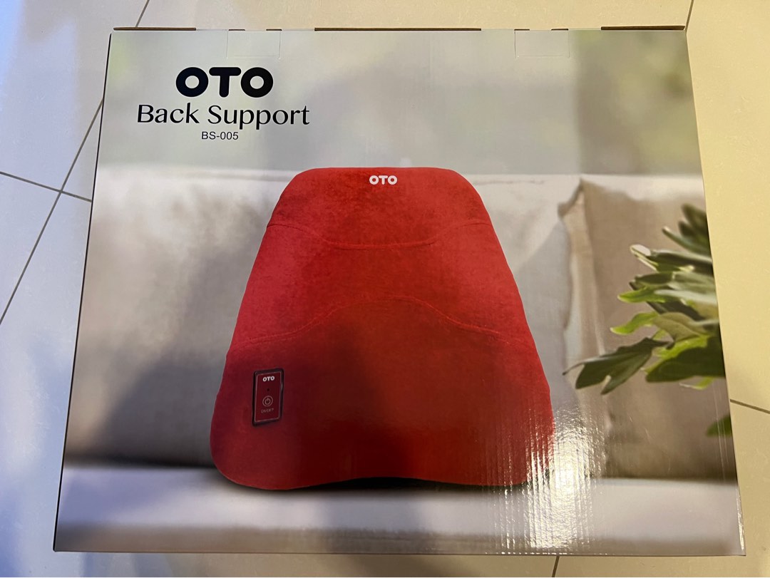 OTO Back Support BS-005, Health & Nutrition, Massage Devices on Carousell