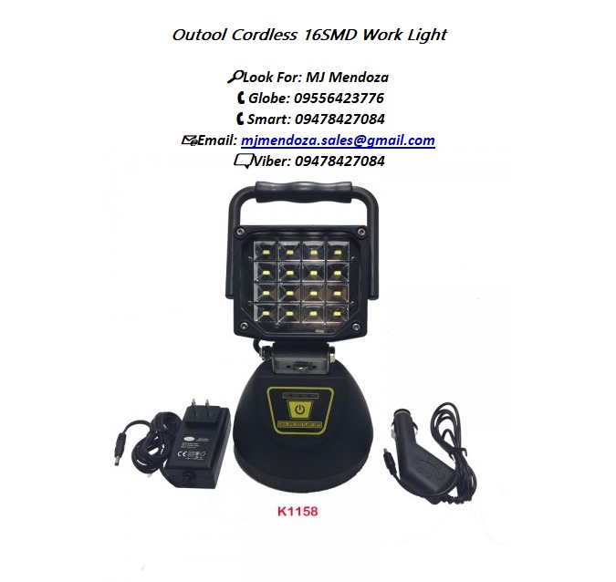 Outool Cordless 16SMD Work Light, Commercial & Industrial, Industrial ...