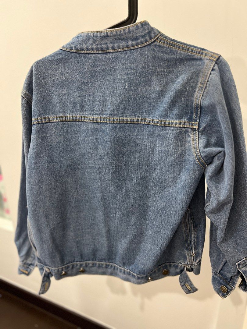 Oversize demin jacket, Women's Fashion, Coats, Jackets and Outerwear on ...