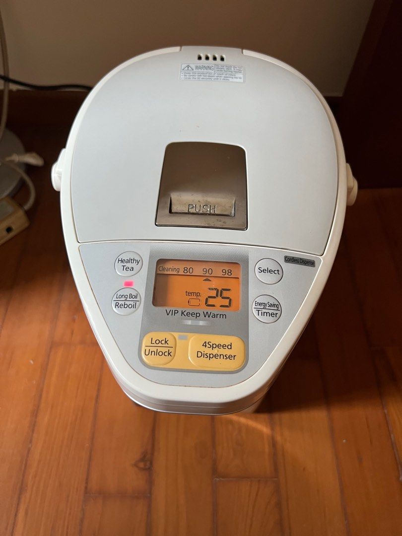 Panasonic NC-SU403P Thermo Pot Airpot Flask 4.0L, TV & Home Appliances ...