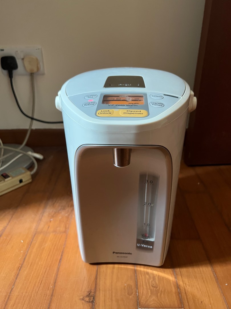 Panasonic NC-SU403P Thermo Pot Airpot Flask 4.0L, TV & Home Appliances ...