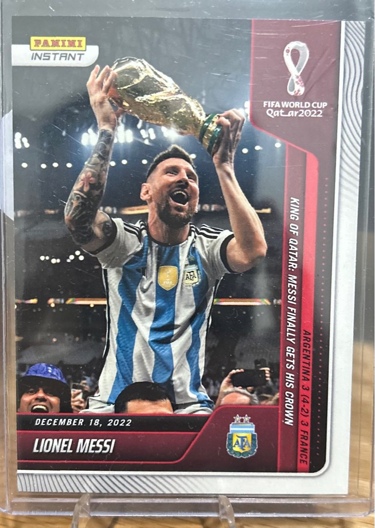 PANINI Lionel Messi, Hobbies & Toys, Toys & Games on Carousell