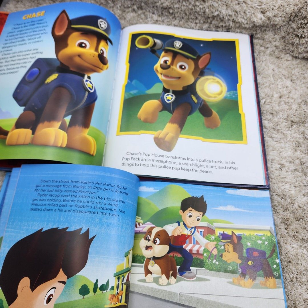Paw patrol 7 books in 1/The big book of Paw patrol, Hobbies & Toys ...