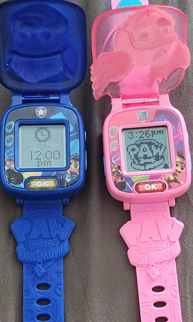 PAW PATROL WATCH GAME TIMER CLOCK Chase blue, Hobbies & Toys, Toys ...