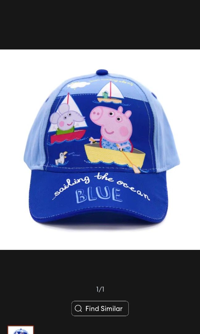 Peppa Pig Cap - SALE!!!, Babies & Kids, Babies & Kids Fashion on Carousell