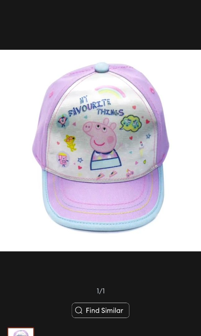 Peppa Pig Cap - SALE!!!, Babies & Kids, Babies & Kids Fashion on Carousell