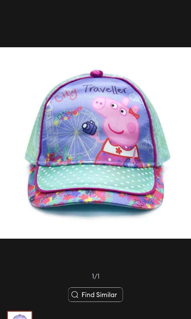 Peppa Pig Cap - SALE!!!, Babies & Kids, Babies & Kids Fashion on Carousell