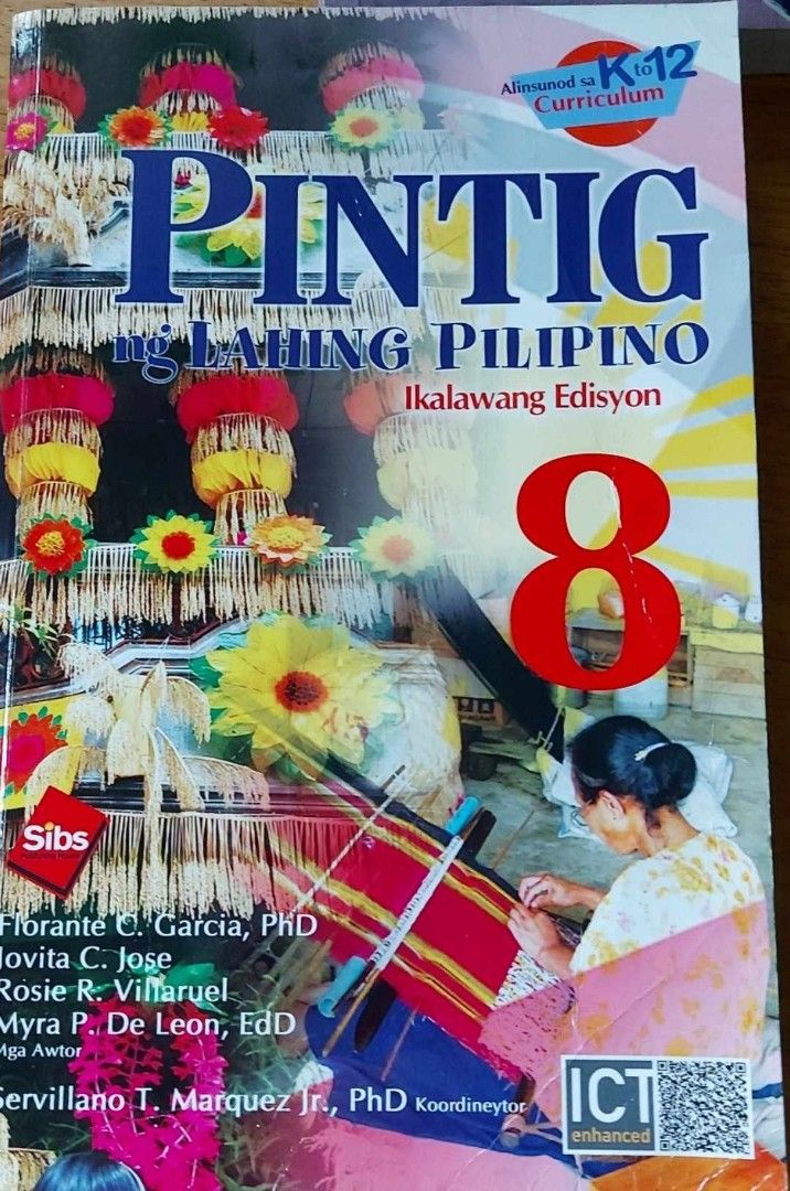 Pintig Book for Grade 8, Hobbies & Toys, Books & Magazines, Textbooks ...