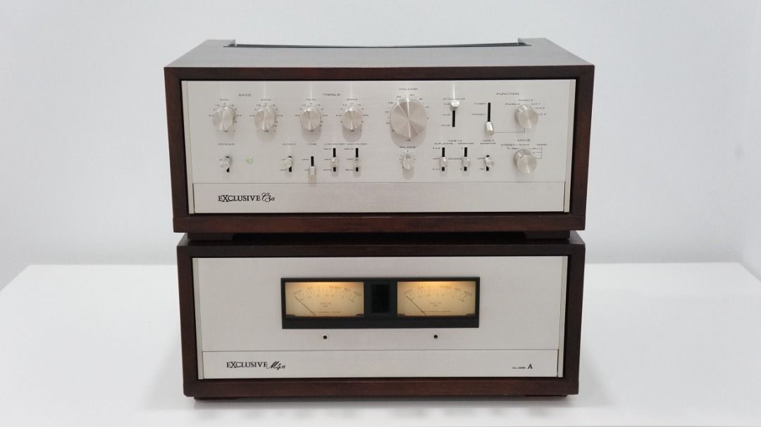 Pioneer Exclusive C3a Pre & M4a Power High-End Class A Amplifiers Combo ...