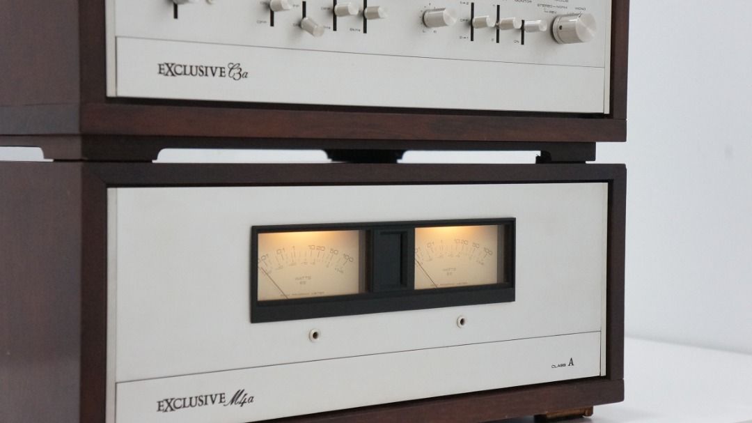 Pioneer Exclusive C3a Pre & M4a Power High-End Class A Amplifiers Combo ...