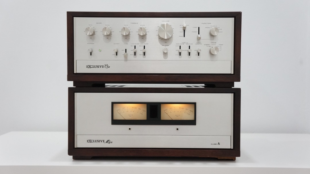 Pioneer Exclusive C3a Pre & M4a Power High-End Class A Amplifiers Combo ...