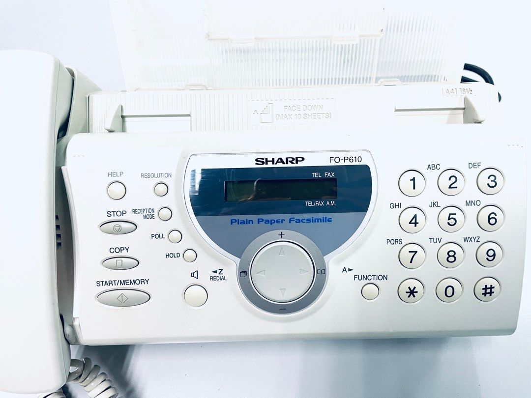 Plain paper facsimile, Computers & Tech, Office & Business Technology ...