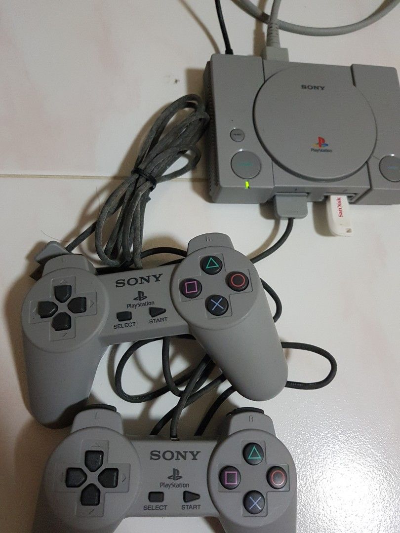 Playstation one , modded, add x20 games installed, Video Gaming, Video ...