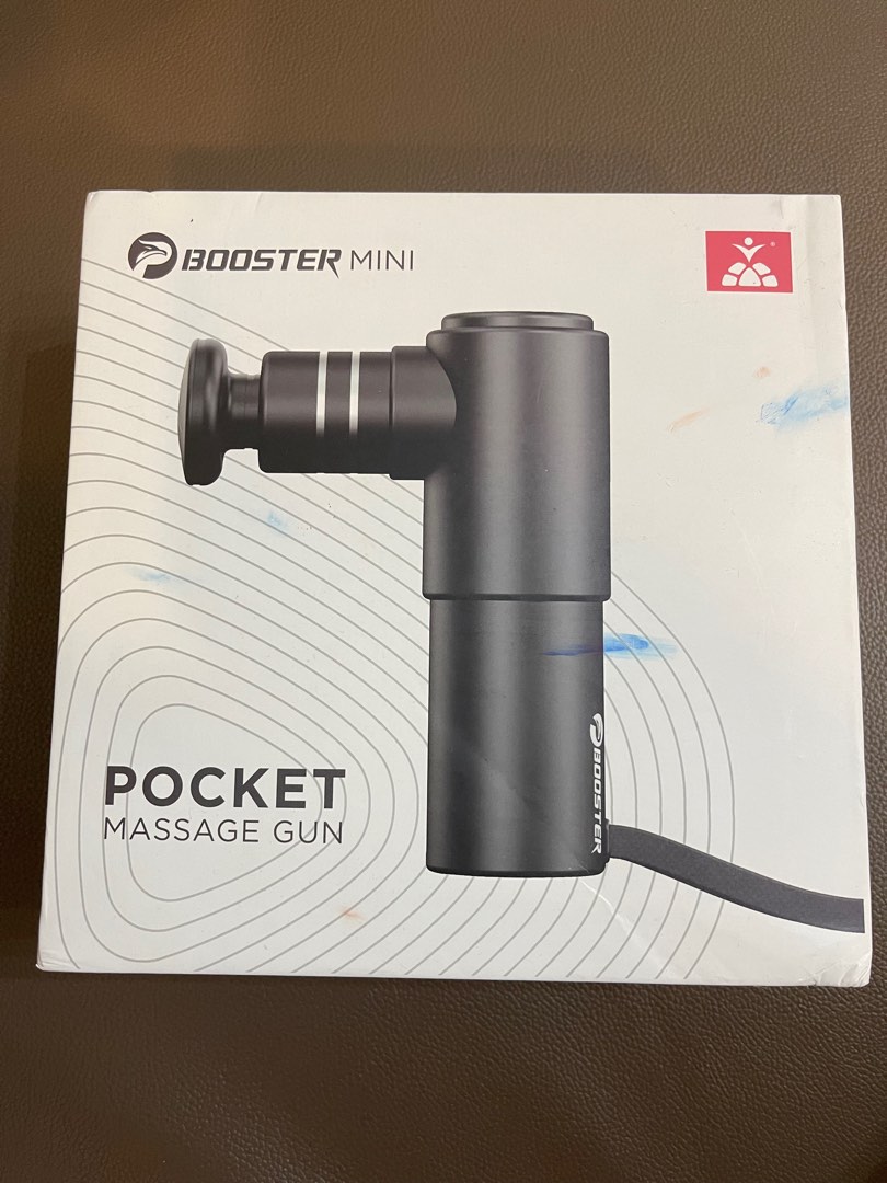 Pocket Massage Gun, Health & Nutrition, Massage Devices on Carousell