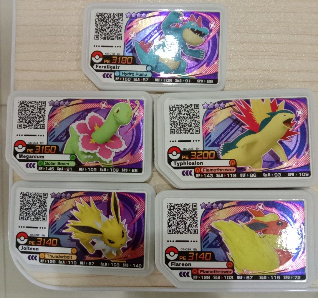 Pokemon Gaole Legend 1 Mega/Z Move 4 Star Card (No Trade), Hobbies ...