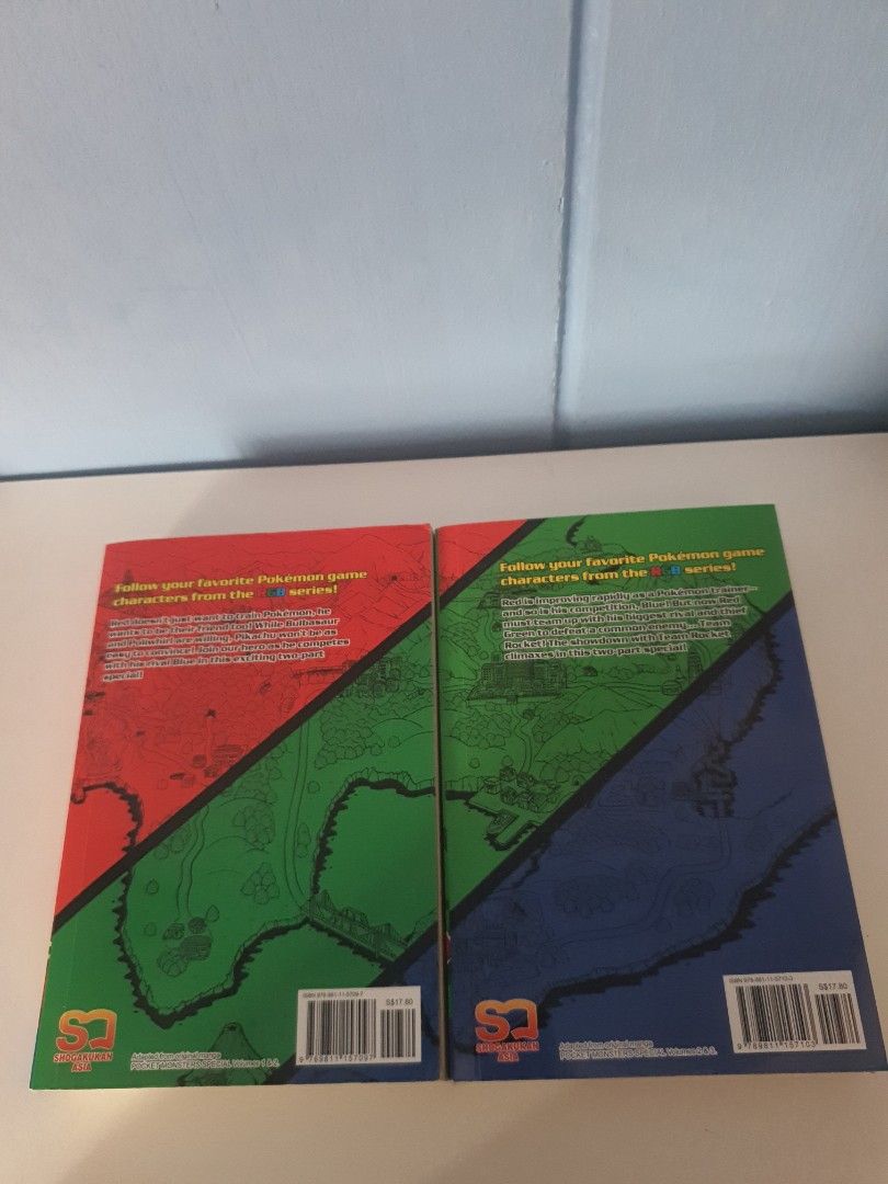 Pokemon RGB volume 1&2, Hobbies & Toys, Books & Magazines, Comics ...