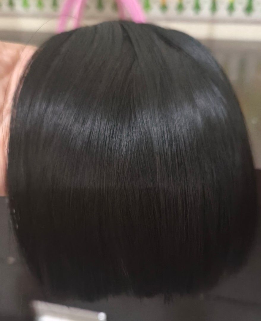 Poni Clip tebal lurus black ala cewek korea /Jepang, Kesehatan ...