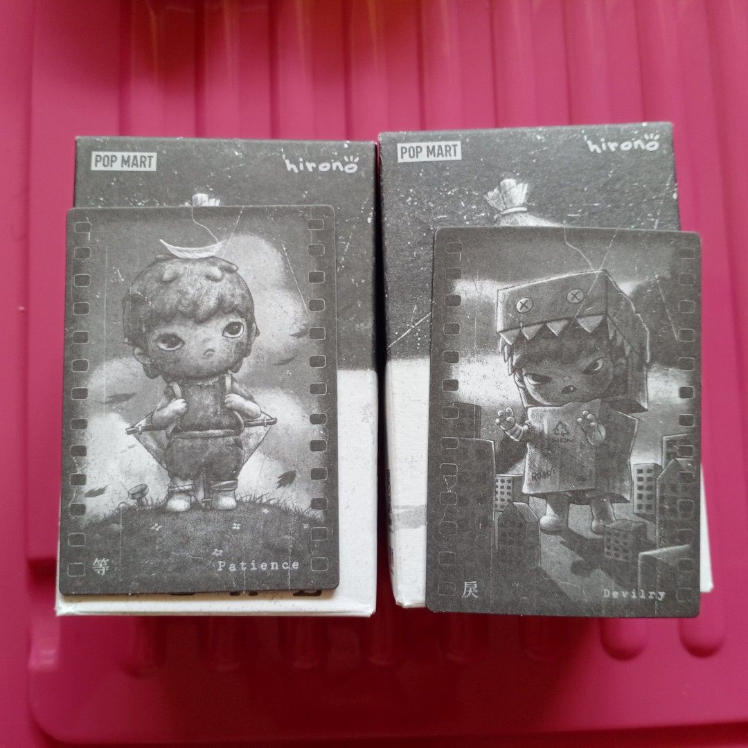 Popmart - Hirono Mime Series - Devilry and Patience, Hobbies & Toys ...