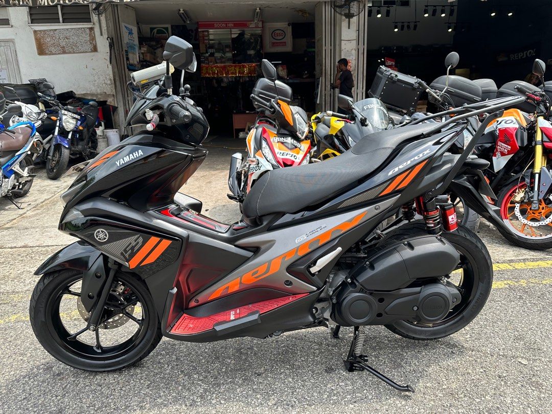 Pre Own Yamaha Aerox 155 Key, Motorcycles, Motorcycles for Sale, Class ...