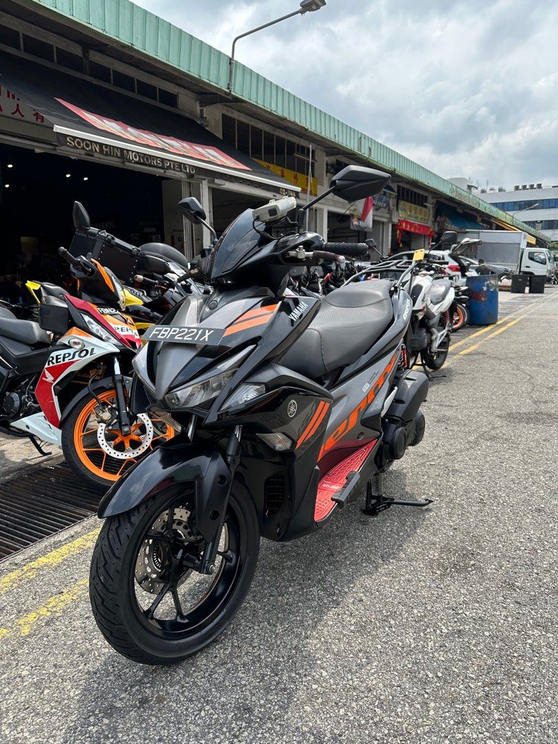 Pre Own Yamaha Aerox 155 Key, Motorcycles, Motorcycles for Sale, Class ...