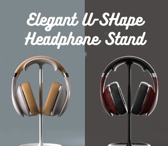 Premium U Shape Headphone Holder,Headphone Stand, head phone stand ...